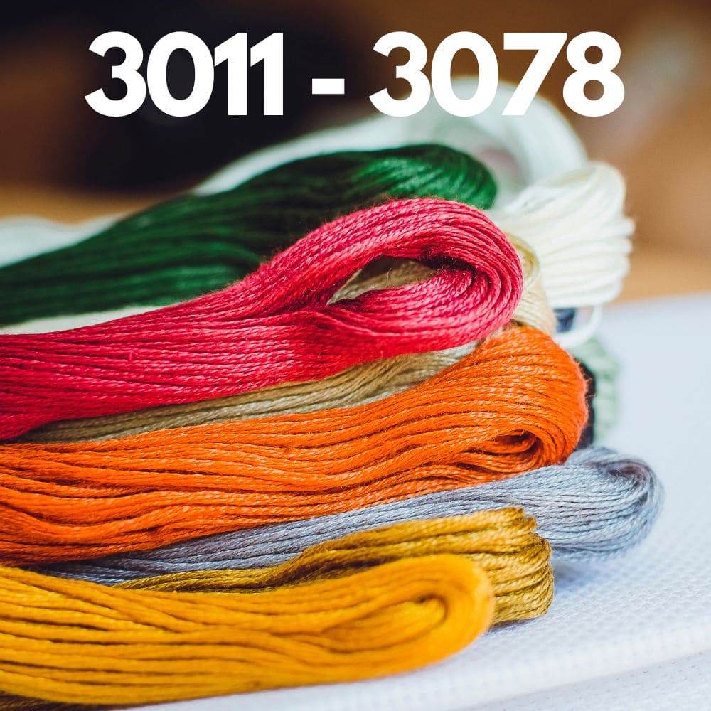 DMC Thread Art 117 (3011-3078)