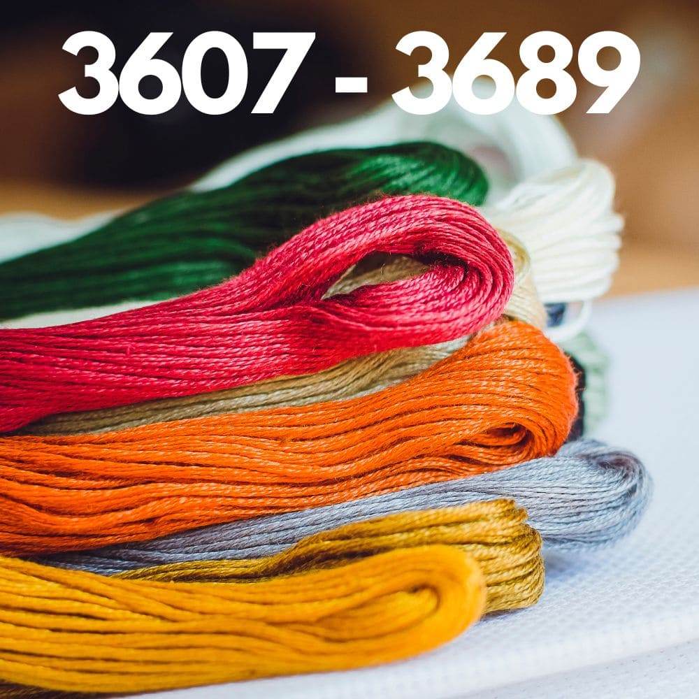 DMC Thread Art 117 (3607-3689)