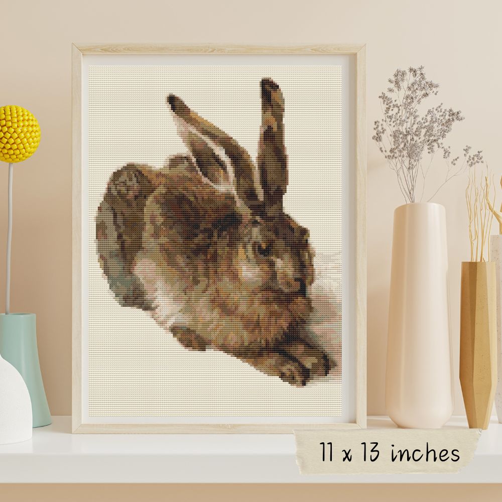 The Young Hare Cross Stitch Pattern – The Art of Cross Stitch