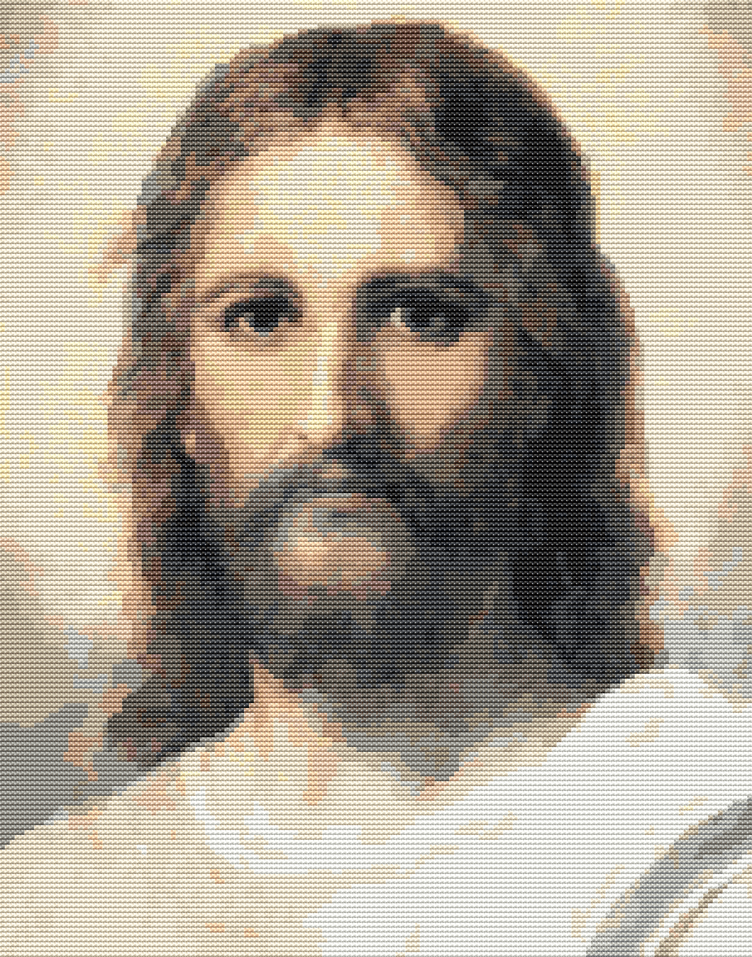 Jesus Cross Stitch Kit