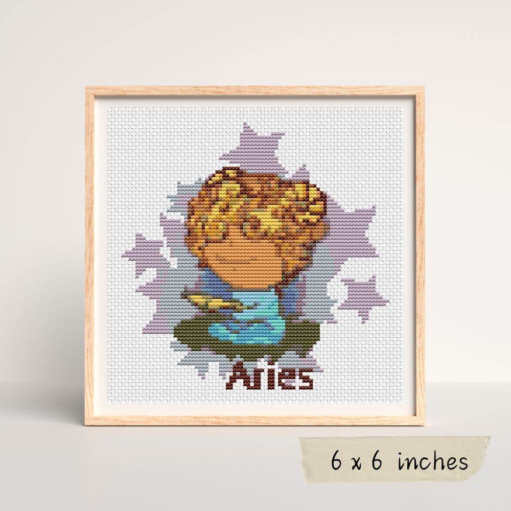 Aries Cross Stitch Kit