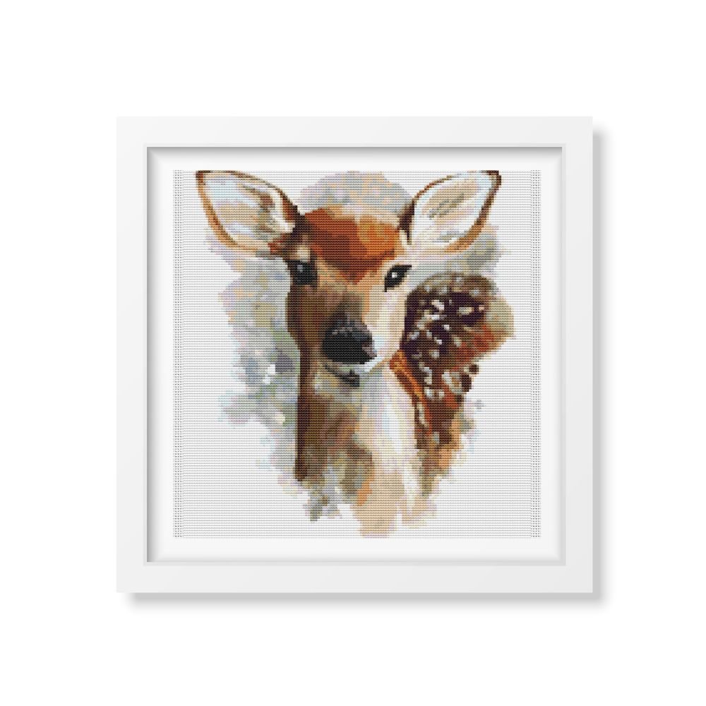 The Deer Counted Cross Stitch Pattern – The Art of Cross Stitch